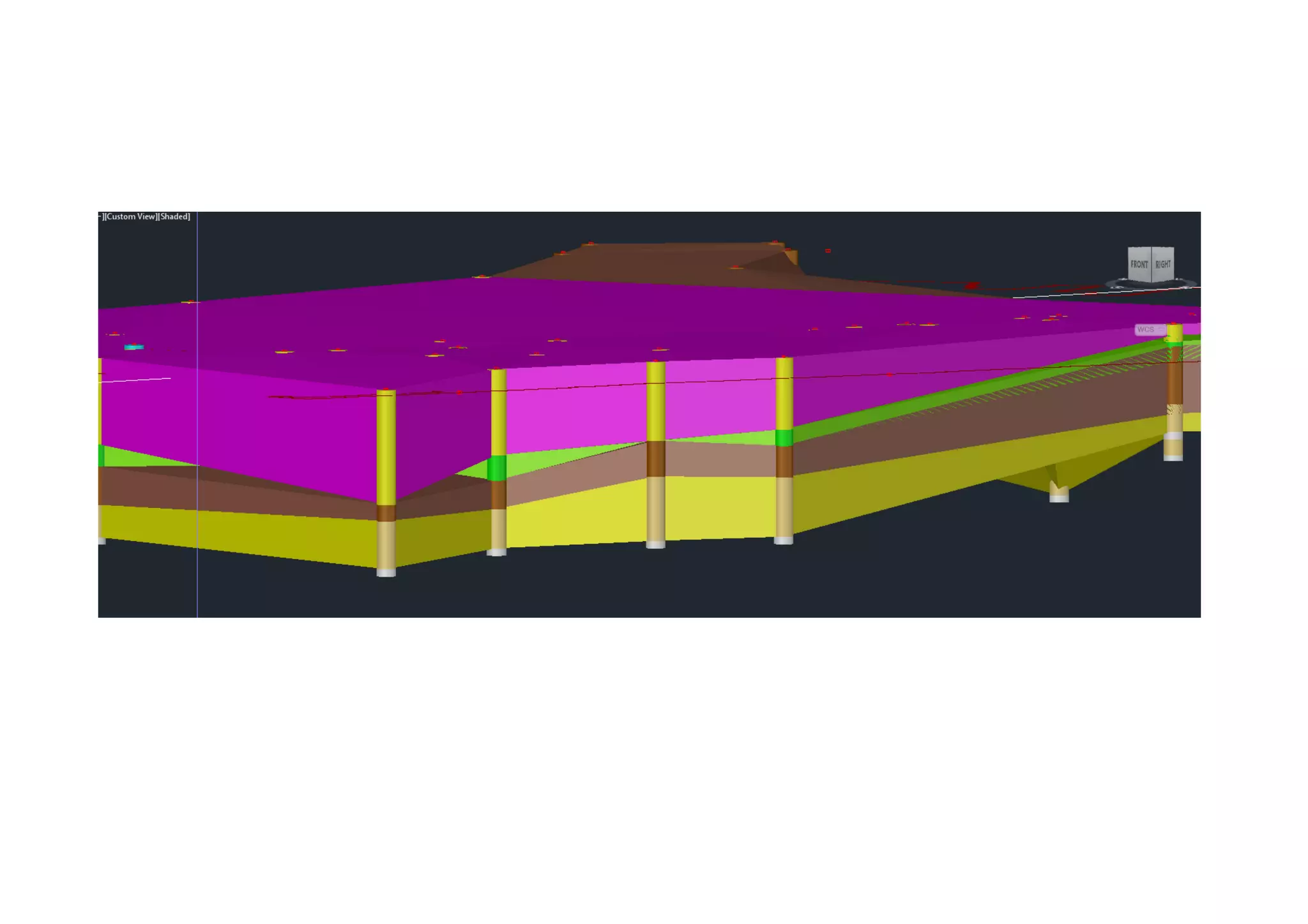 Dr. Costas Sachpazis. 3-D Soil Layer Model from Geotechnical Borehole Data (Block Diagram Layout ...