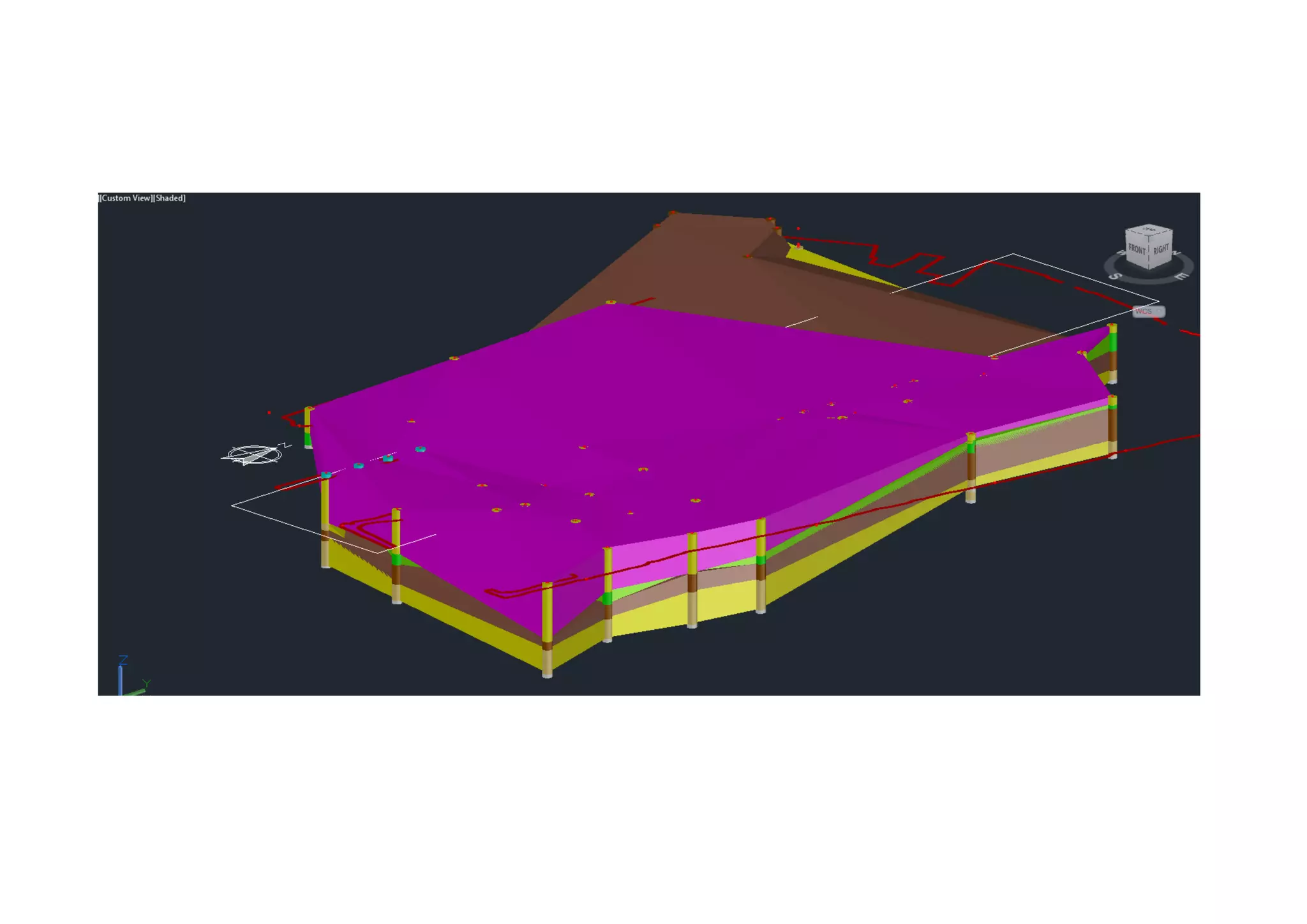 Dr. Costas Sachpazis. 3-D Soil Layer Model from Geotechnical Borehole ...