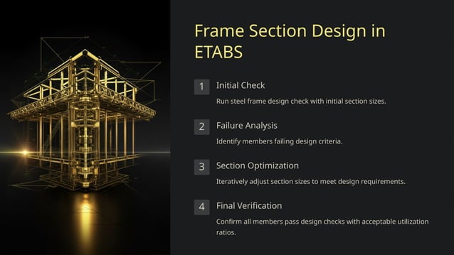 Sachpazis: Design of Steel Warehouse in ETABS | PPTX | Civil ...