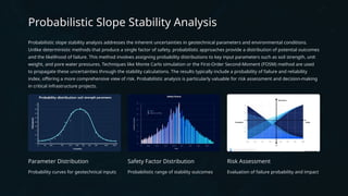 Sachpazis: Slope Stability Analysis: Engineering Safety and Reliability | PPTX