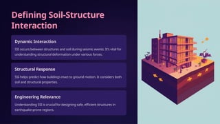 Sachpazis: Soil-Structure Interaction. Engineering Dynamics | PPTX