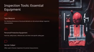 Sachpazis: A Checklist for Structural Inspections | PPTX