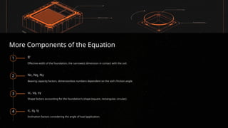 Sachpazis: Understanding Bearing Capacity Equations in Eurocode 7 | PPTX