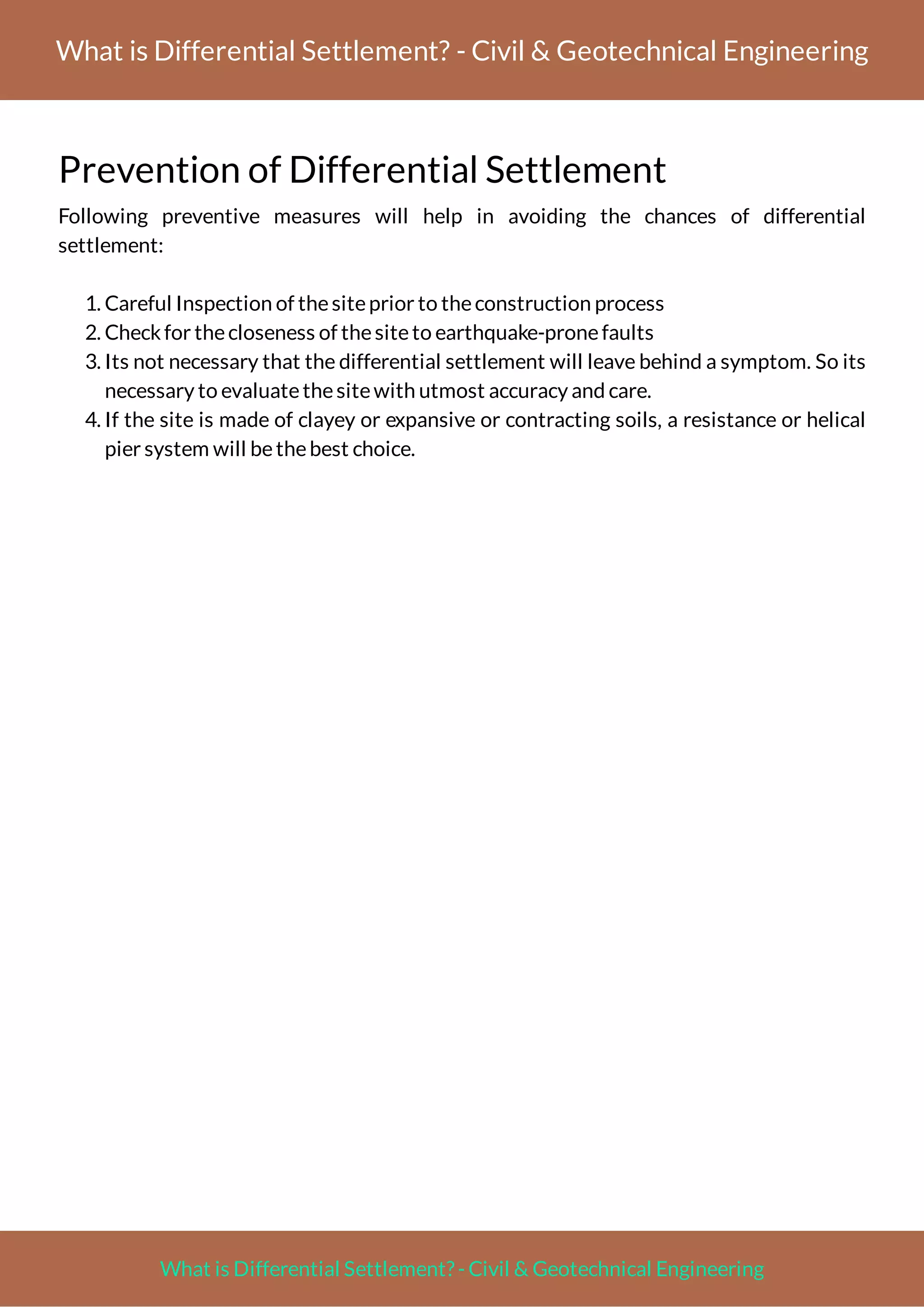 Sachpazis what is differential settlement 4654 | PDF