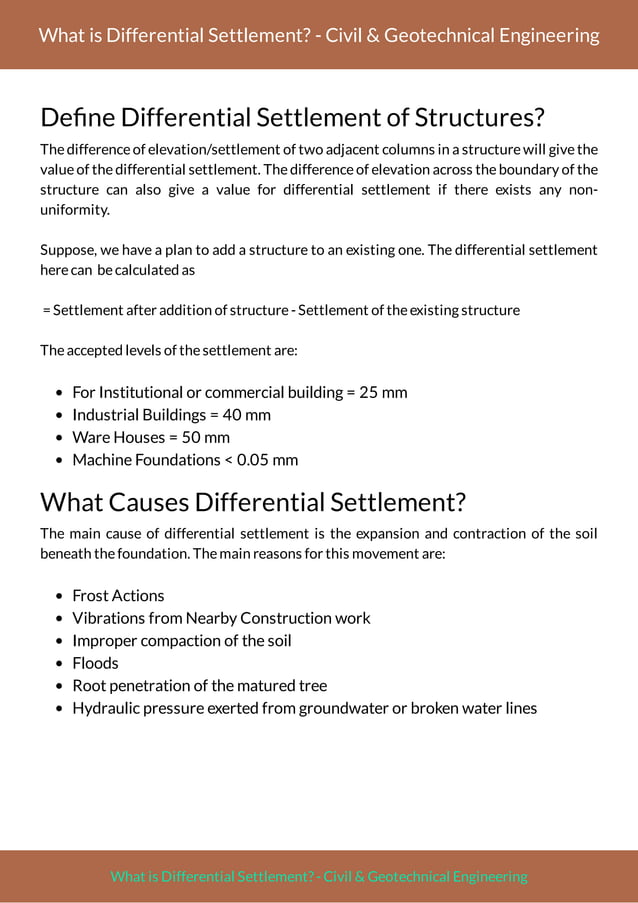 Sachpazis what is differential settlement 4654 | PDF