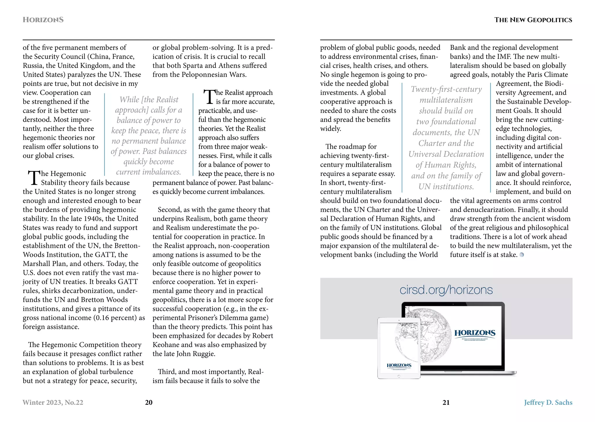 The New Geo-Politics | PDF