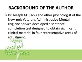 Sach sentence completion | PPTX