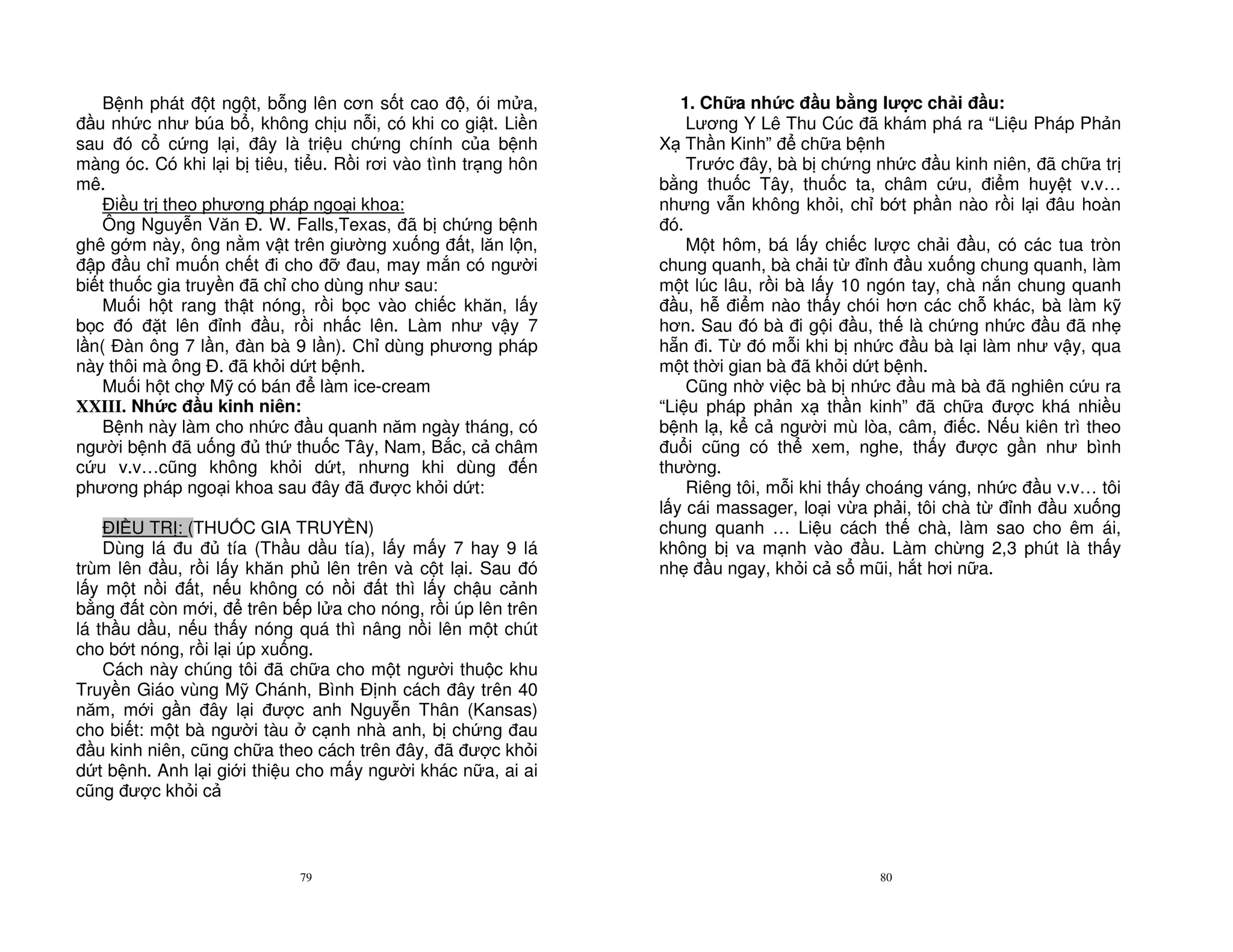 Sach thuoc gia truyen cua linh muc James Vu | PDF