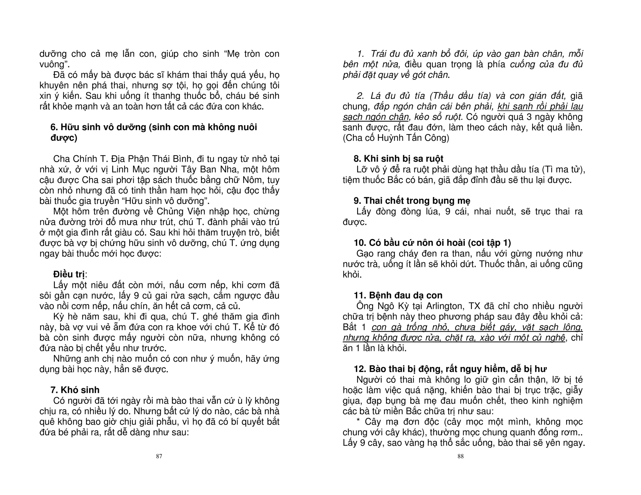 Sach thuoc gia truyen cua linh muc James Vu | PDF