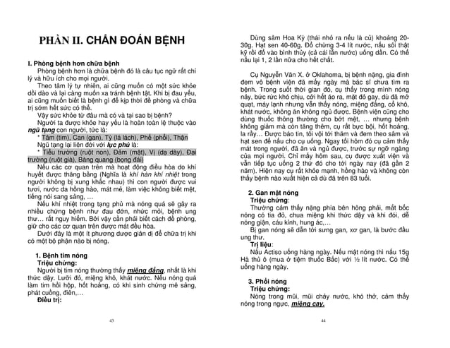 Sach thuoc gia truyen cua linh muc James Vu | PDF