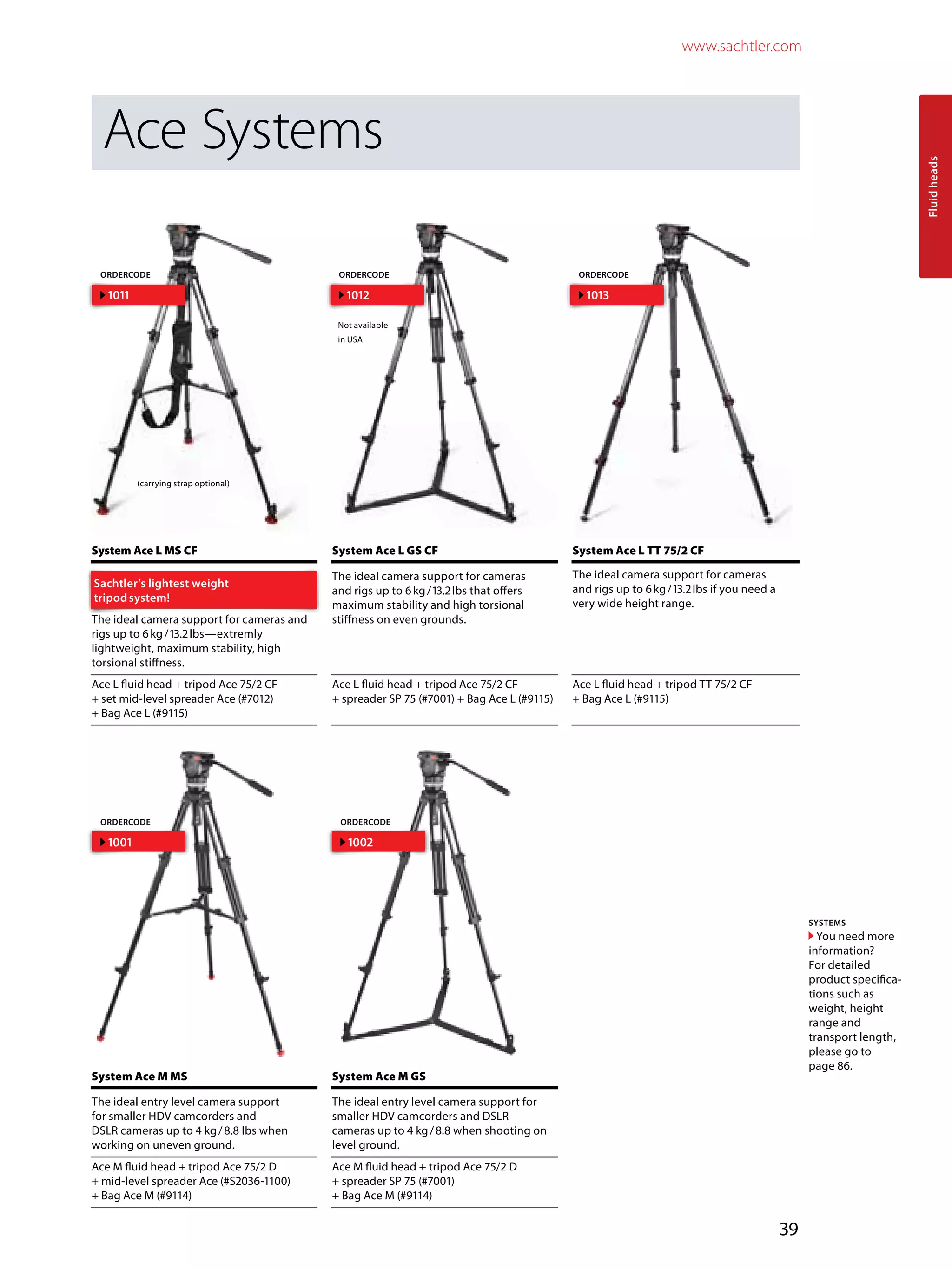 Sachtler System Ace L | PDF
