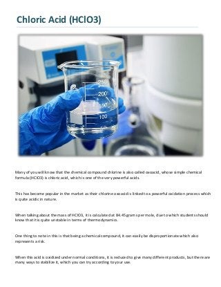 Which acids are considered the strongest? | PDF