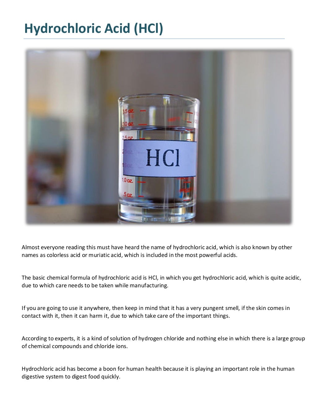 Which acids are considered the strongest? | PDF