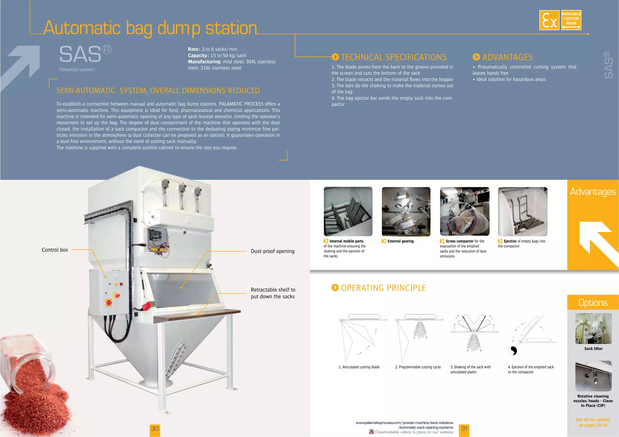 Sack handling solutions palamatic process | PDF
