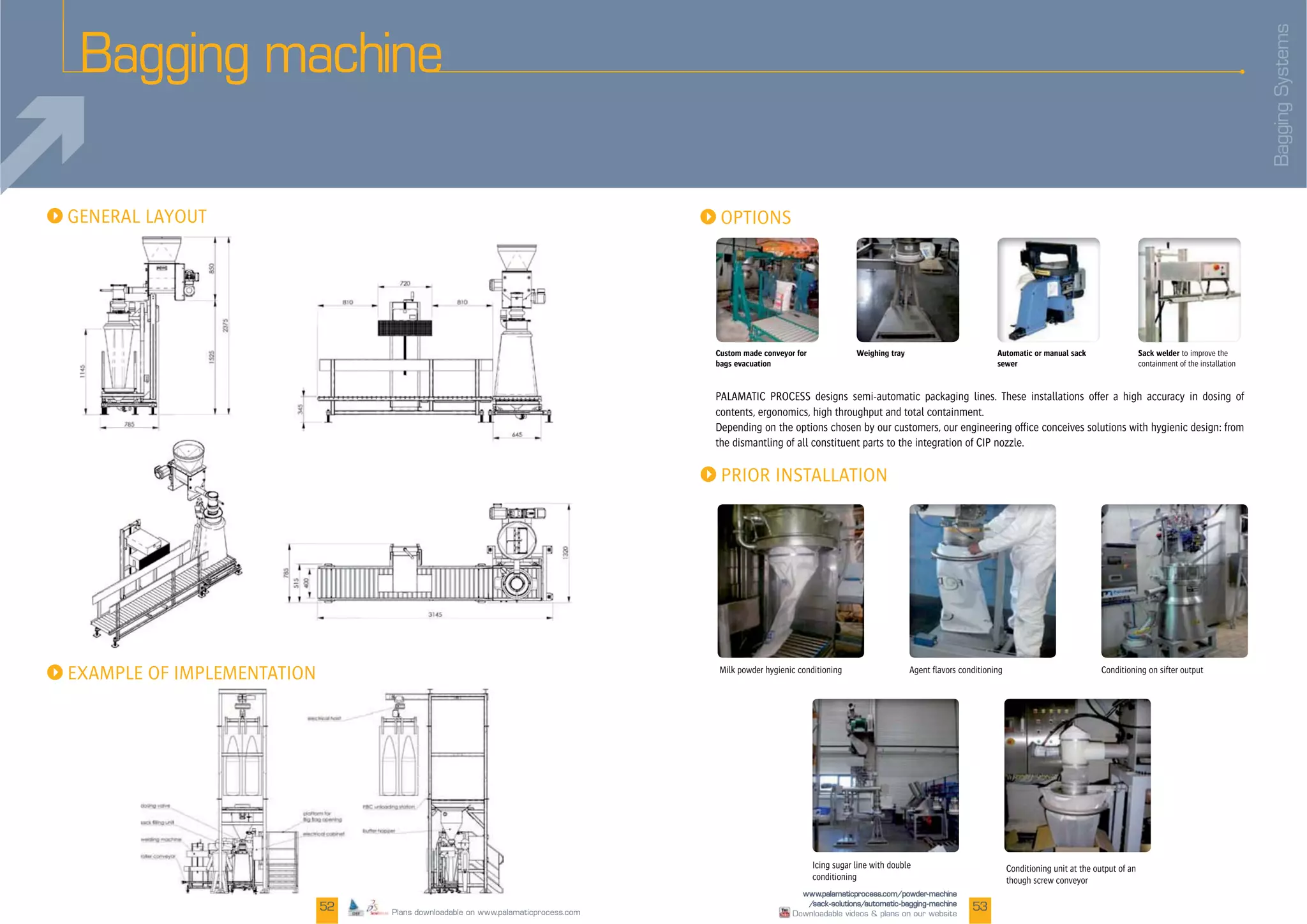 Sack handling solutions palamatic process | PDF