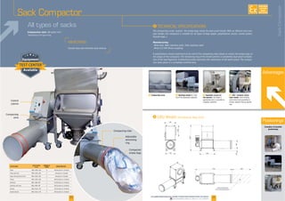Sack handling solutions palamatic process | PDF