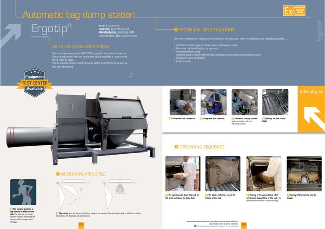 Sack handling solutions palamatic process | PDF
