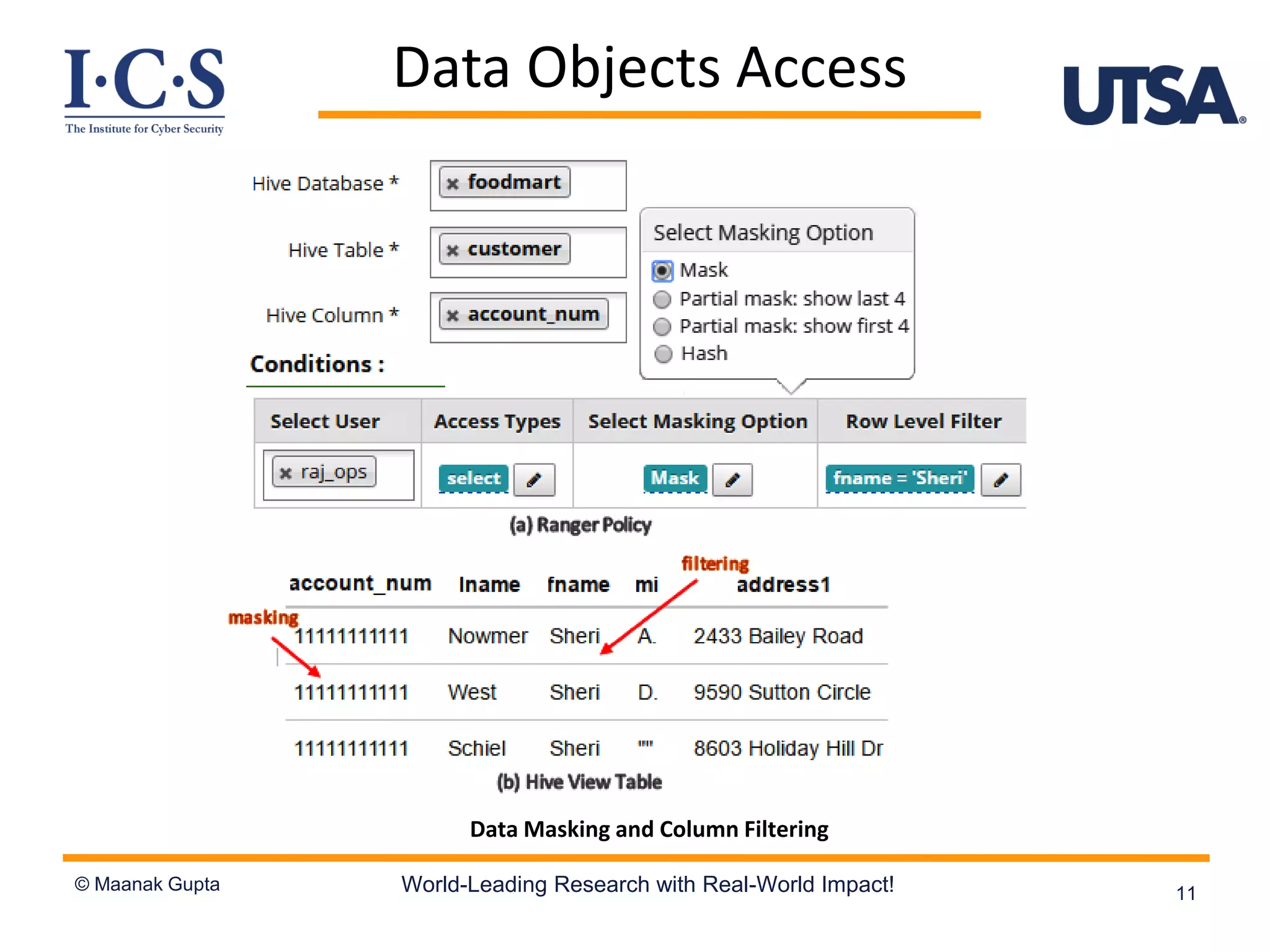 Multi Layer Authorization Framework For Hadoop Ecosystem Ppt