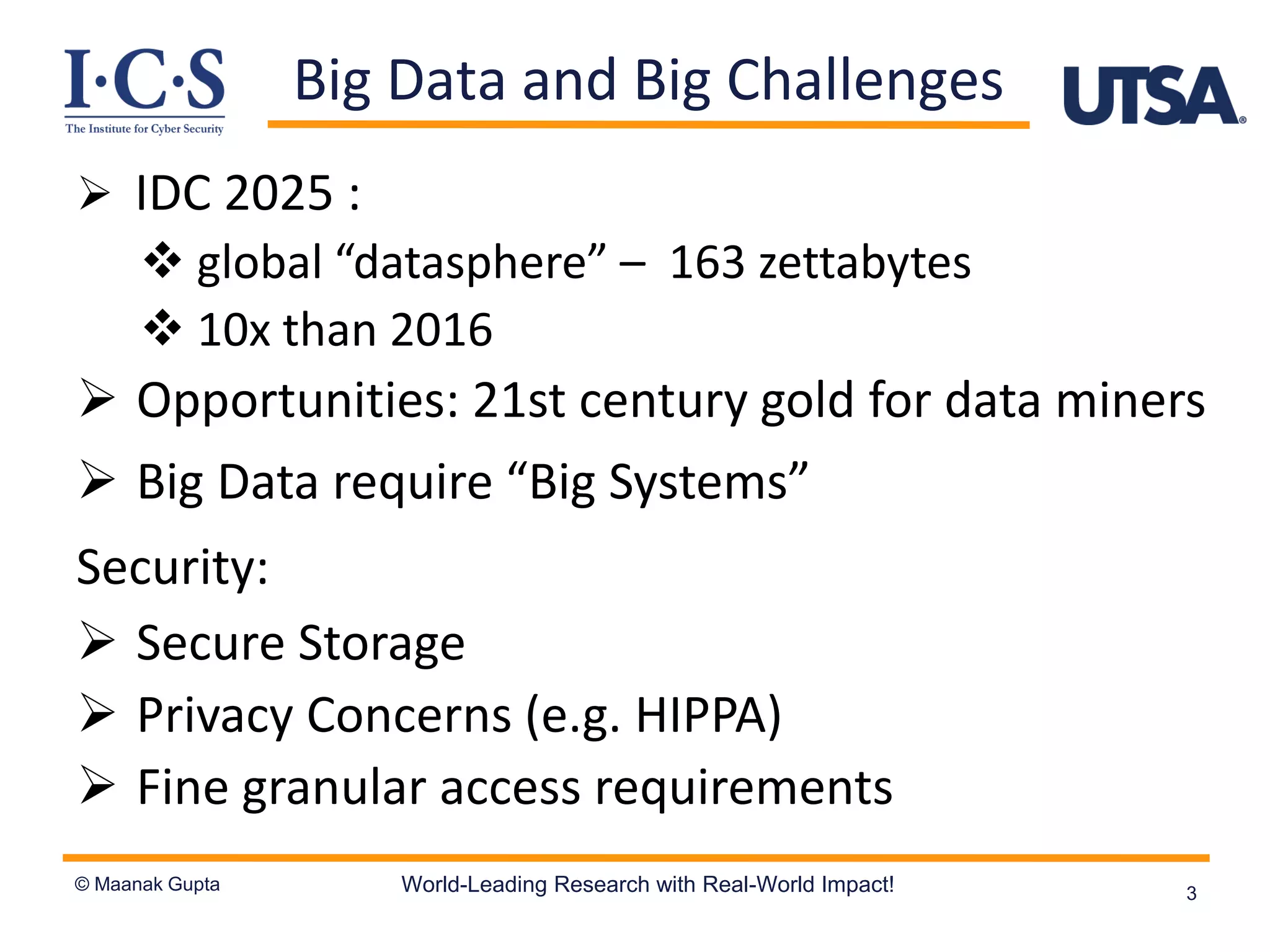 Multi Layer Authorization Framework For Hadoop Ecosystem Ppt Free