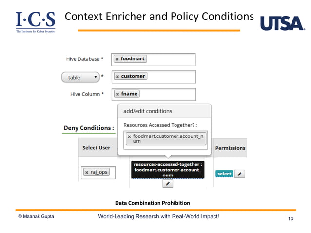Multi Layer Authorization Framework For Hadoop Ecosystem Ppt