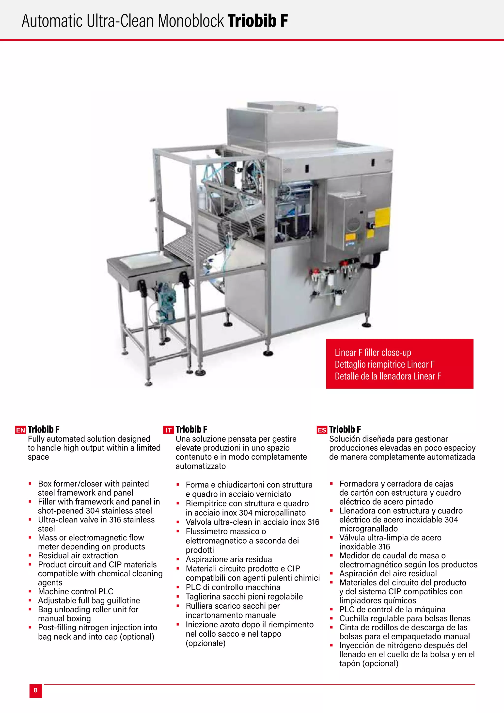 Sacmi presentation bag-in-box | PDF