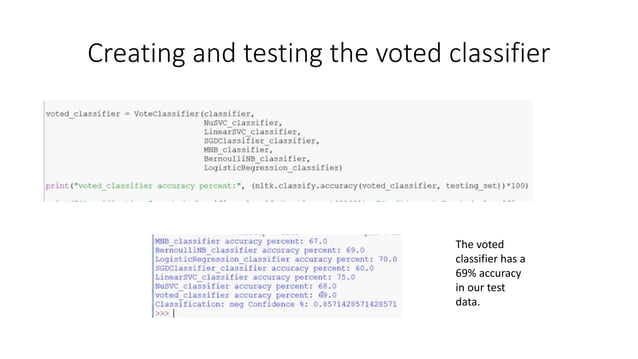 Twitter Sentiment Analysis with Python | PPTX