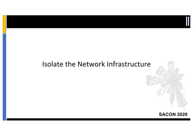 Sacon 2020 living in the world of zero trust v1.0 | PPT