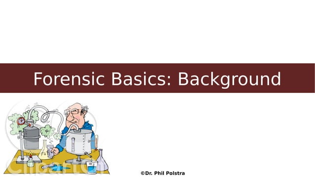 (SACON) Dr. Phil Polstra - windows & linux forensics | PPT