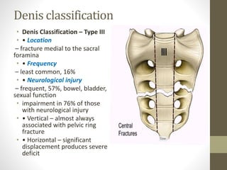 Sacral fracture | PPTX