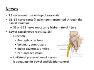 SACRAL FRACTURES.pptx | Death, Injury, or Military Conflict | Sensitive ...