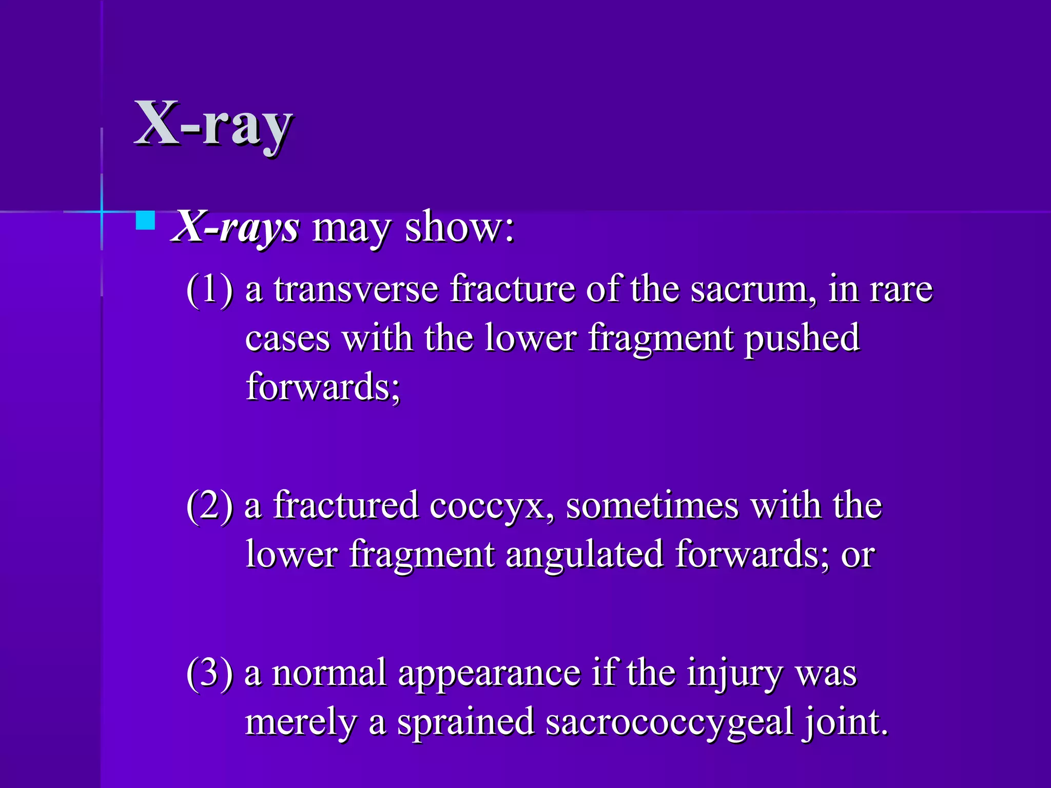 Sacral fractures | PPT