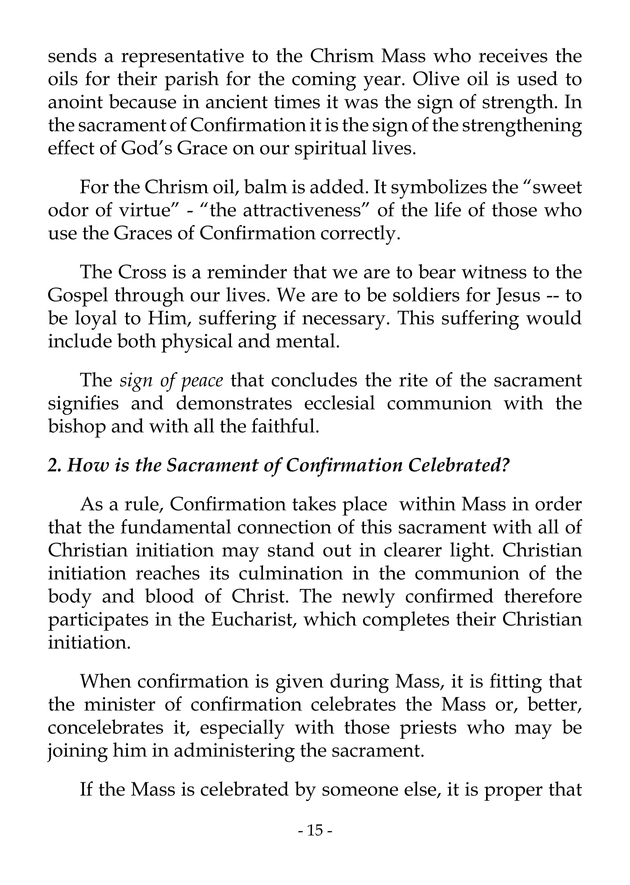 Sacrament of-confirmation | PDF
