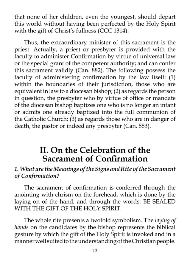 Sacrament of-confirmation | PDF | Christianity | Religion & Spirituality