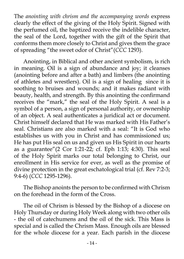 Sacrament of-confirmation | PDF | Christianity | Religion & Spirituality