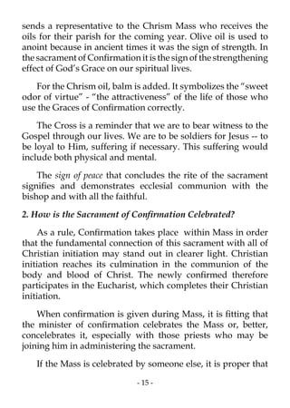 Sacrament of-confirmation | PDF