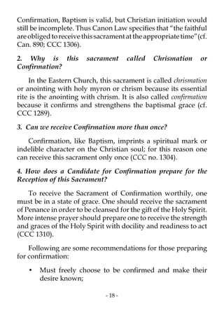 Sacrament of-confirmation | PDF