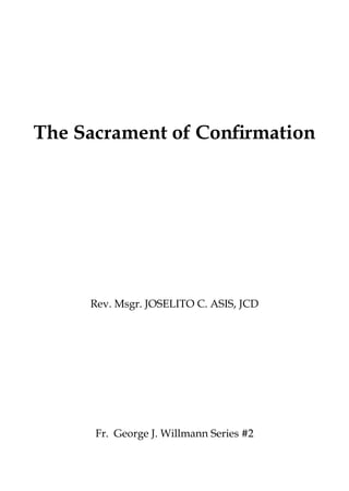 Sacrament of-confirmation | PDF