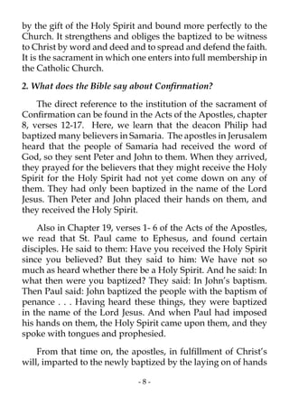 Sacrament of-confirmation | PDF
