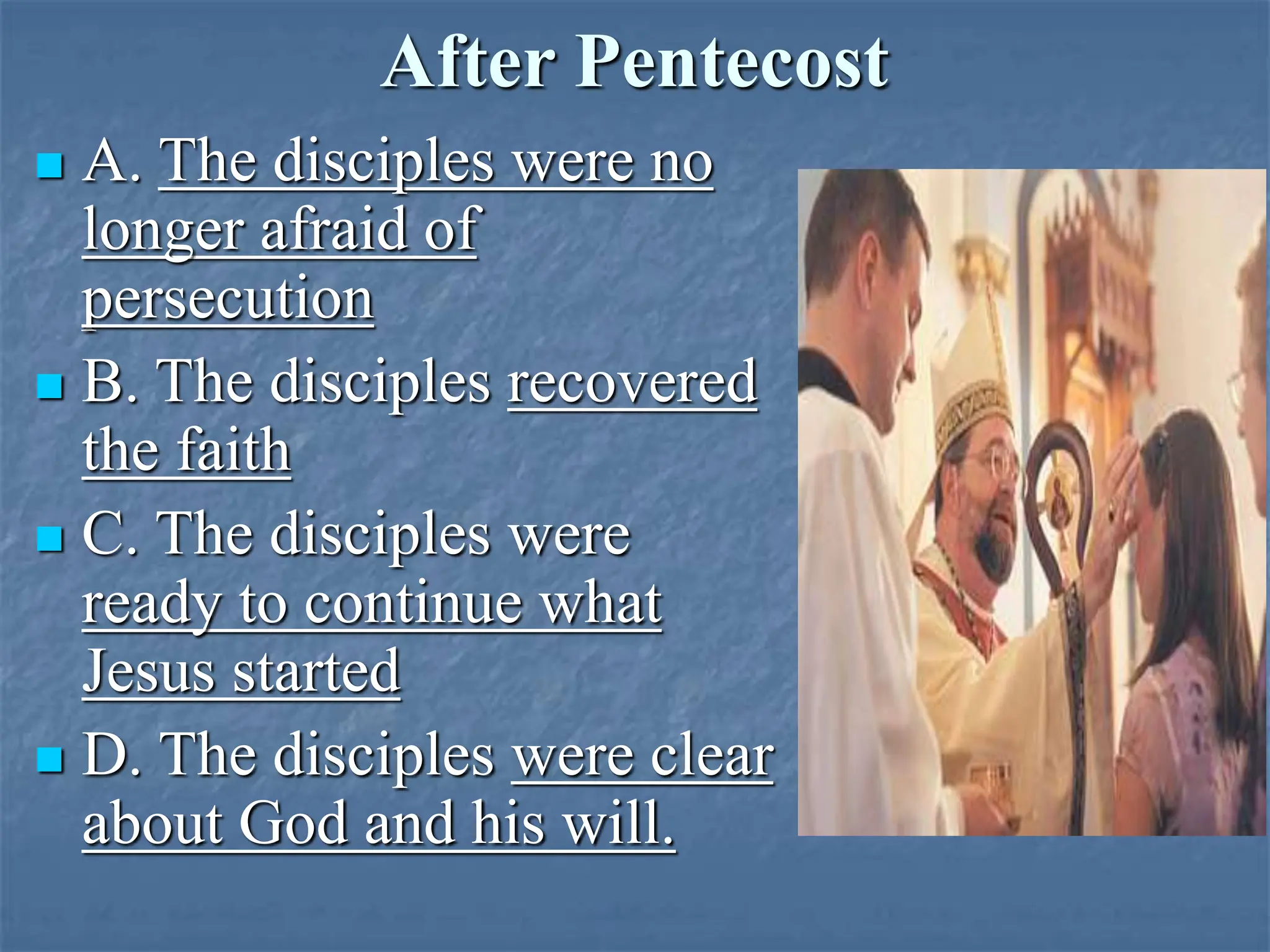 Catechism for the sacrament of confirmation | PPT