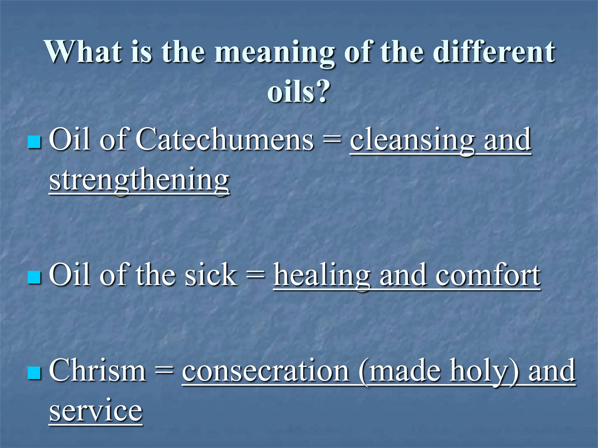 Catechism for the sacrament of confirmation | PPT