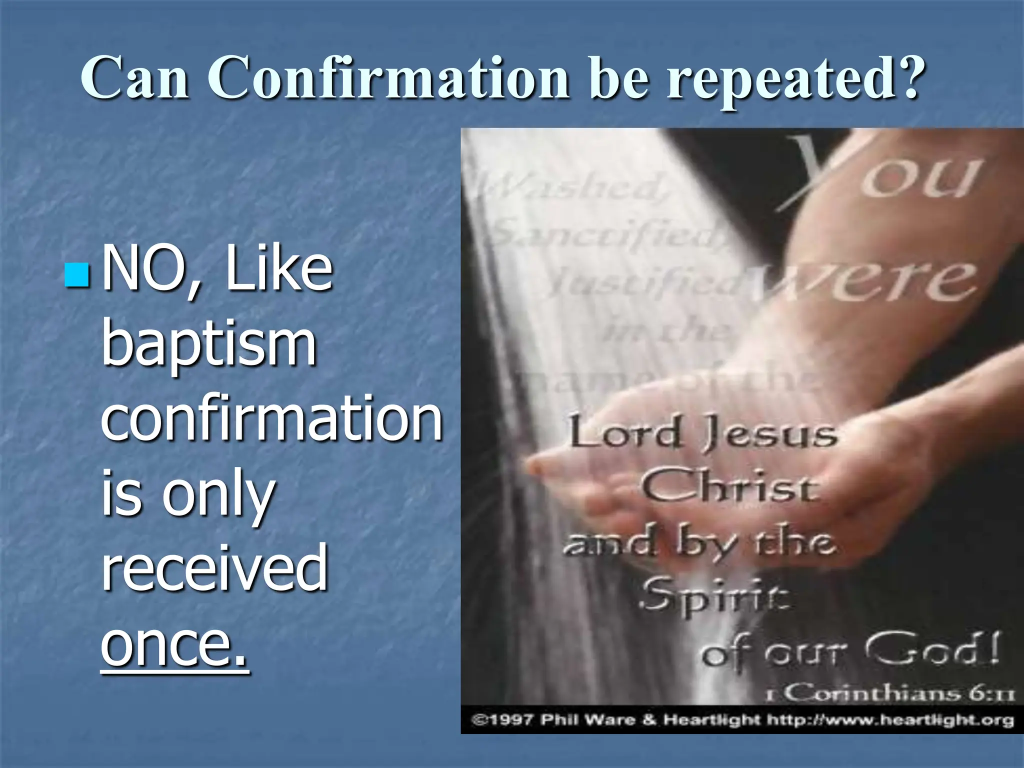 Catechism for the sacrament of confirmation | PPT