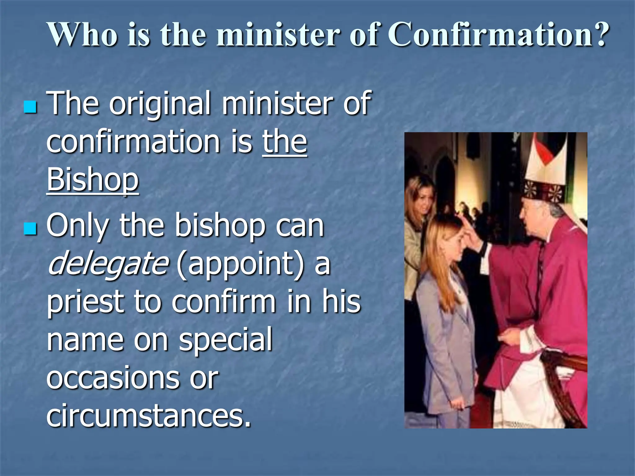 Catechism for the sacrament of confirmation | PPT