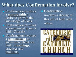 Catechism for the sacrament of confirmation | PPT