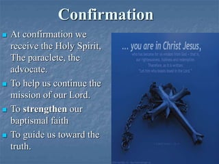 Catechism for the sacrament of confirmation | PPT