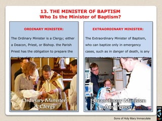 sacrament+1+baptism IN THEOLOGY SUBJECT 2ND YEAR | PPSX