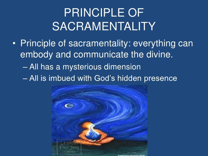Sacramental Theology Sacramental Theology