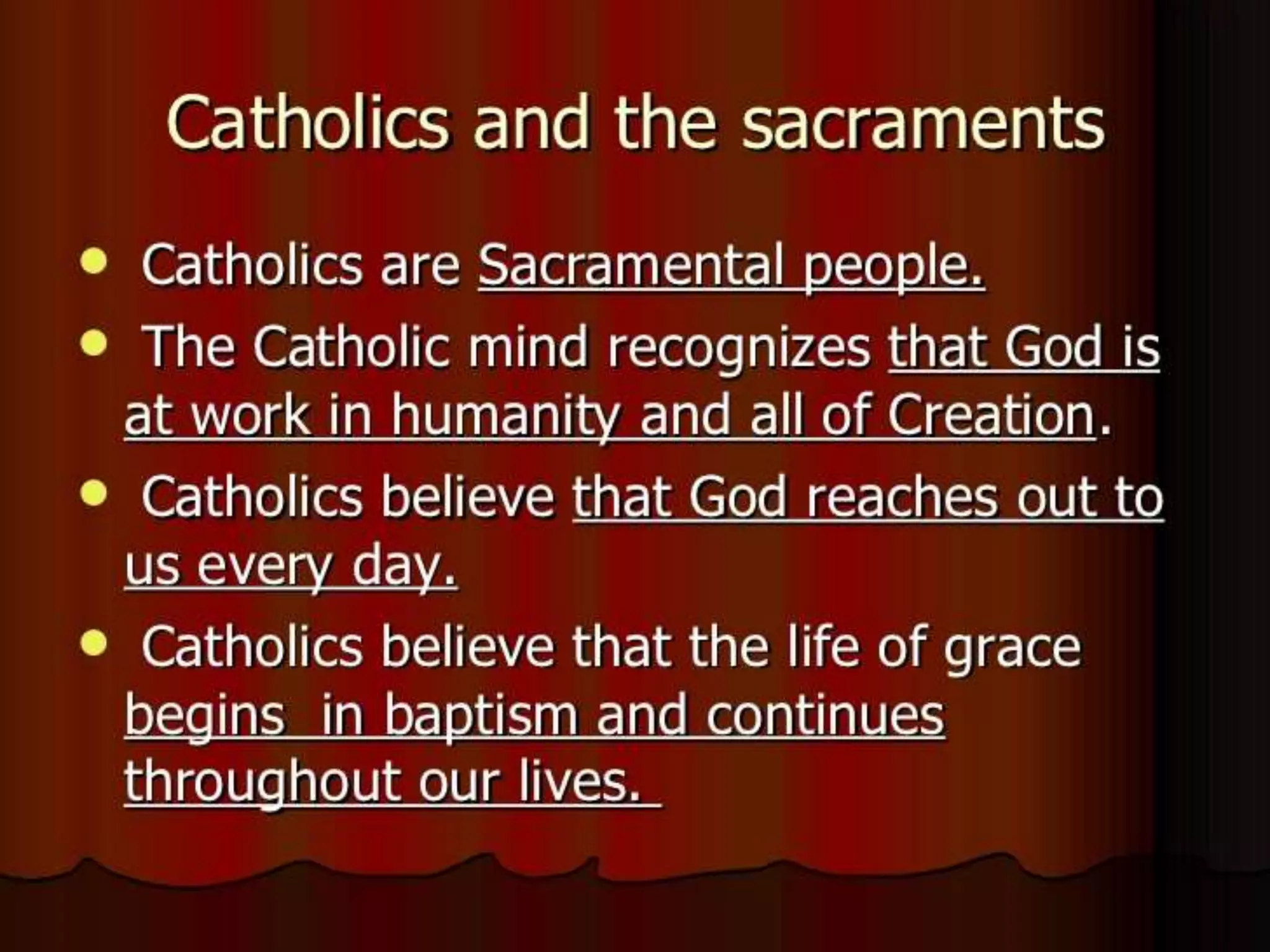 Sacrament and seven sacraments | PPTX