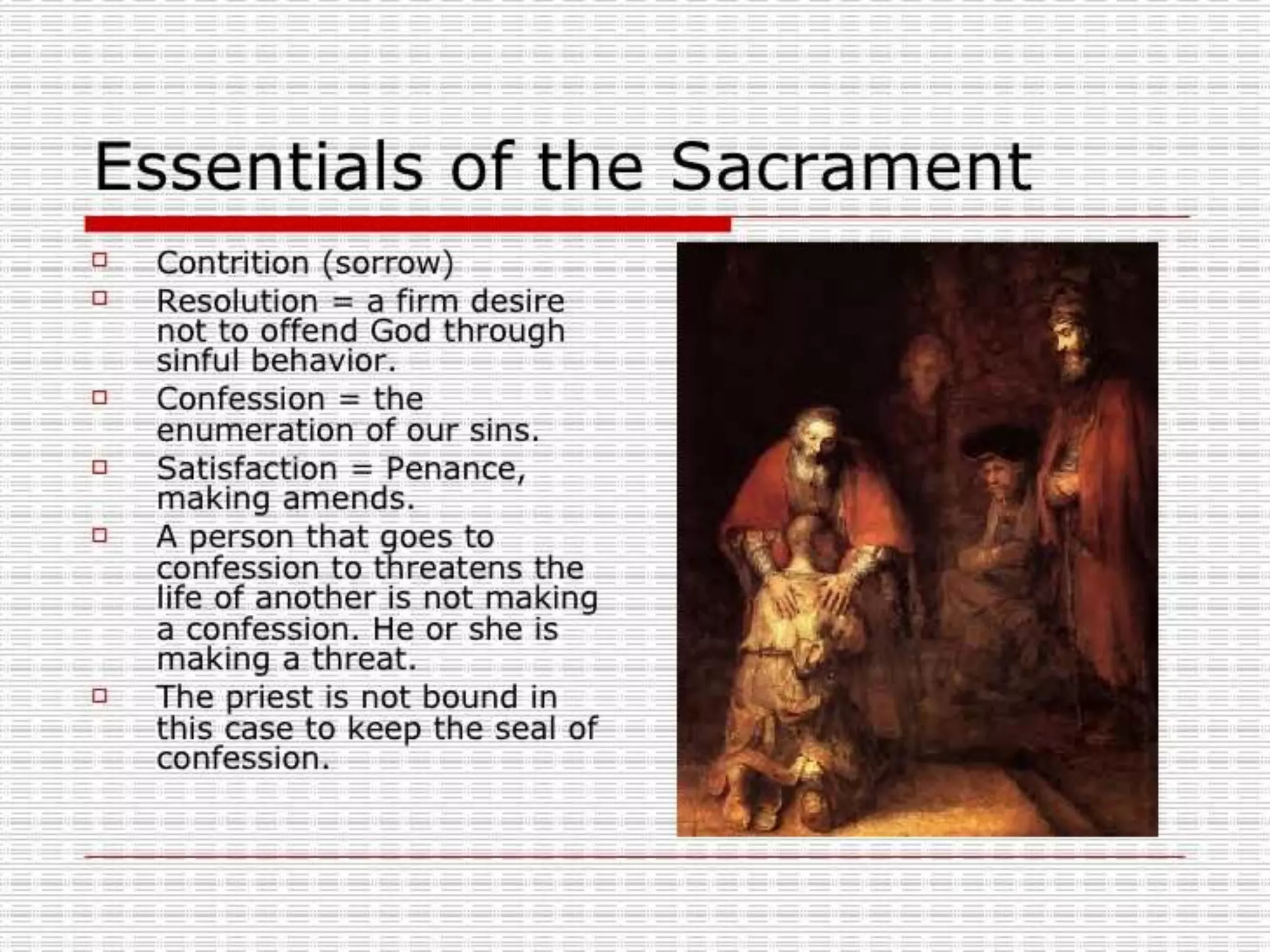 Sacrament and seven sacraments | PPTX