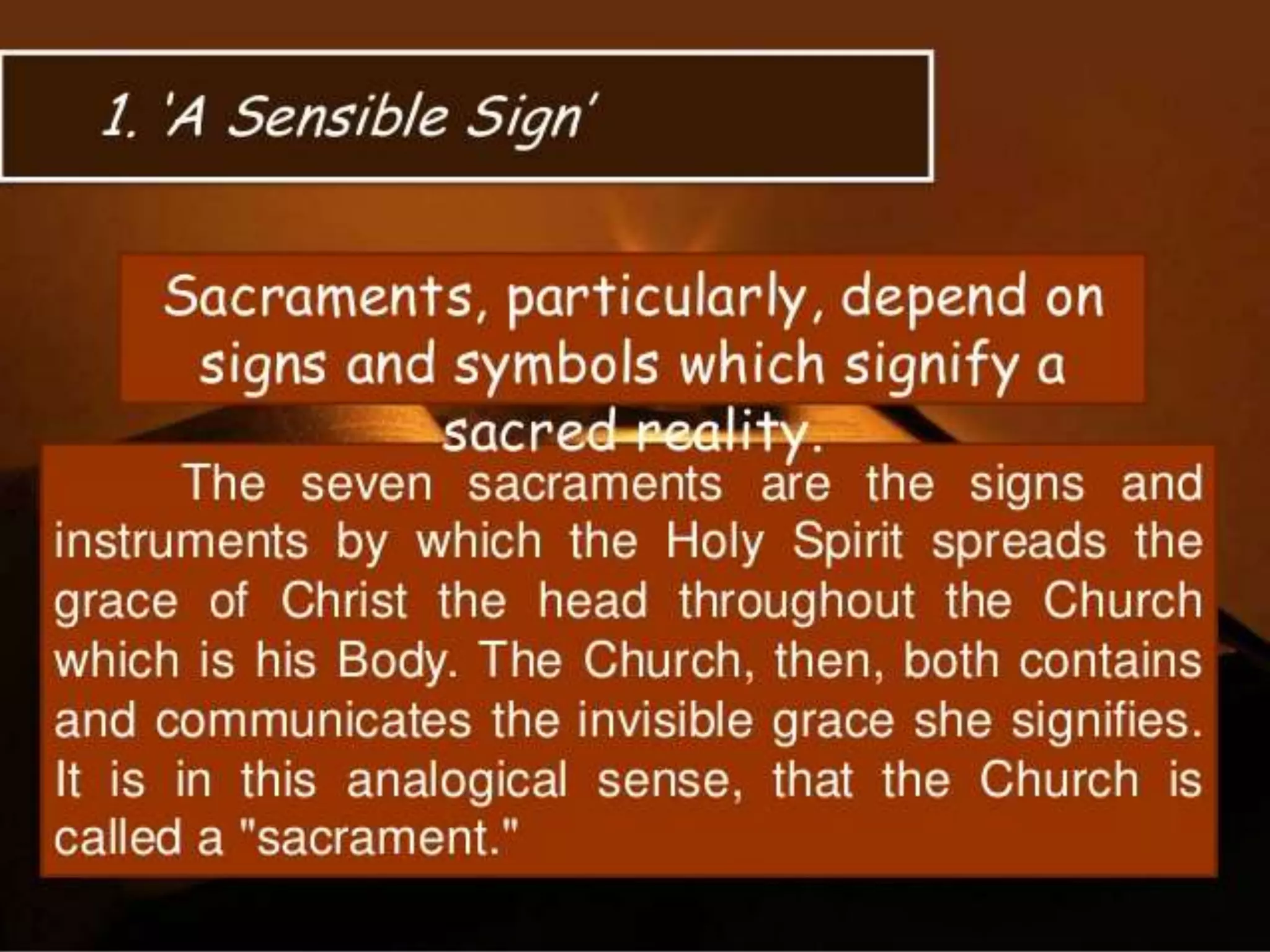 Sacrament and seven sacraments | PPT | Free Download