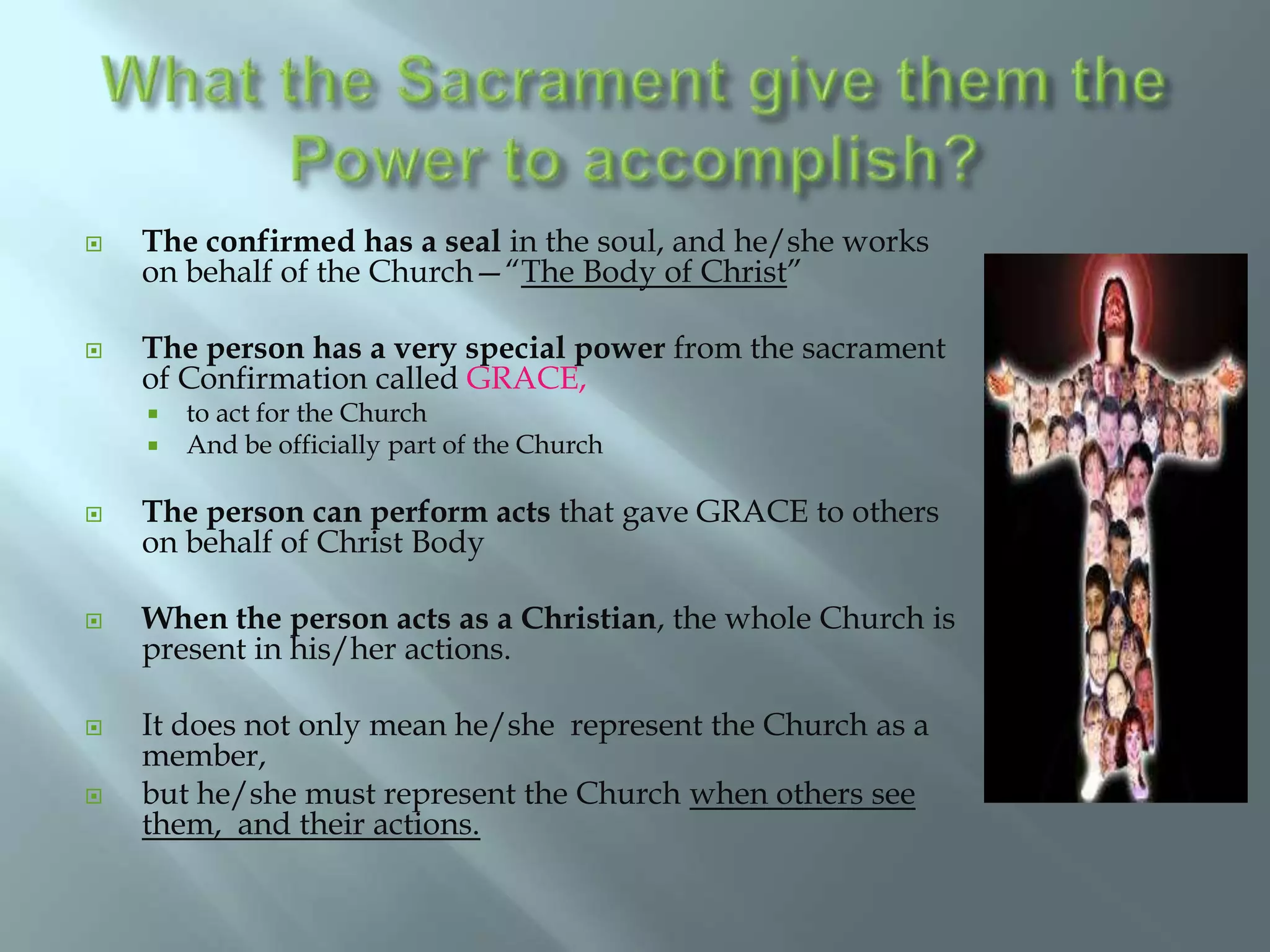 Sacrament of confirmation | PPT